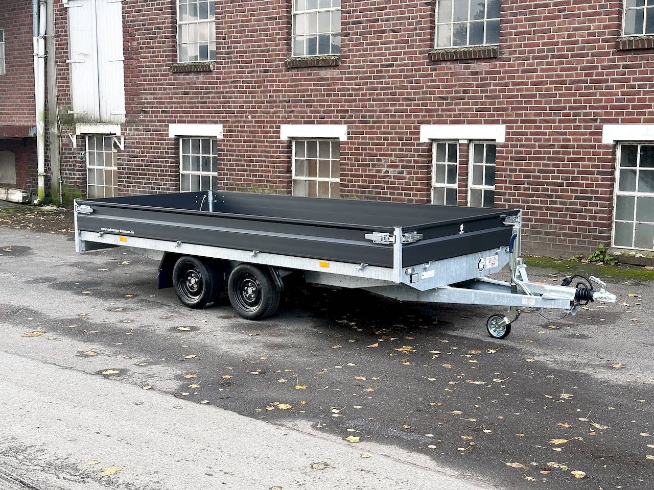 HAPERT Anhänger Azure H-2 | BLACK EDITION 405x180x30cm 2700kg Hochlader NFW | Anhänger-Zentrum ...